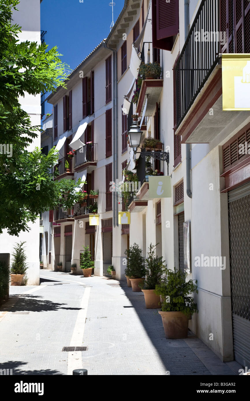 Street in Palma, Mallorca, Spain Stock Photo - Alamy