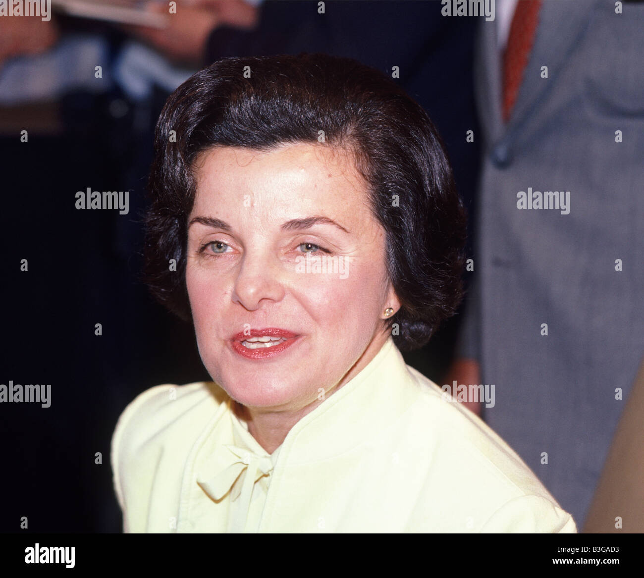 Mayor Dianne Feinstein in her office in City Hall San Francisco ...