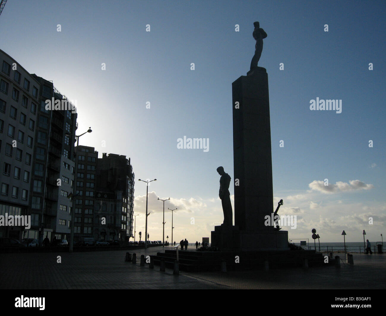 Views of the Belgian coastal town of Ostend Stock Photo - Alamy
