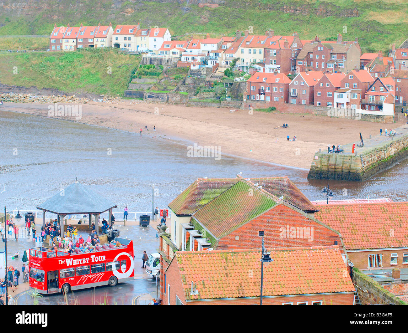 Whitby Town Tour Bus North High Resolution Stock Photography and Images ...