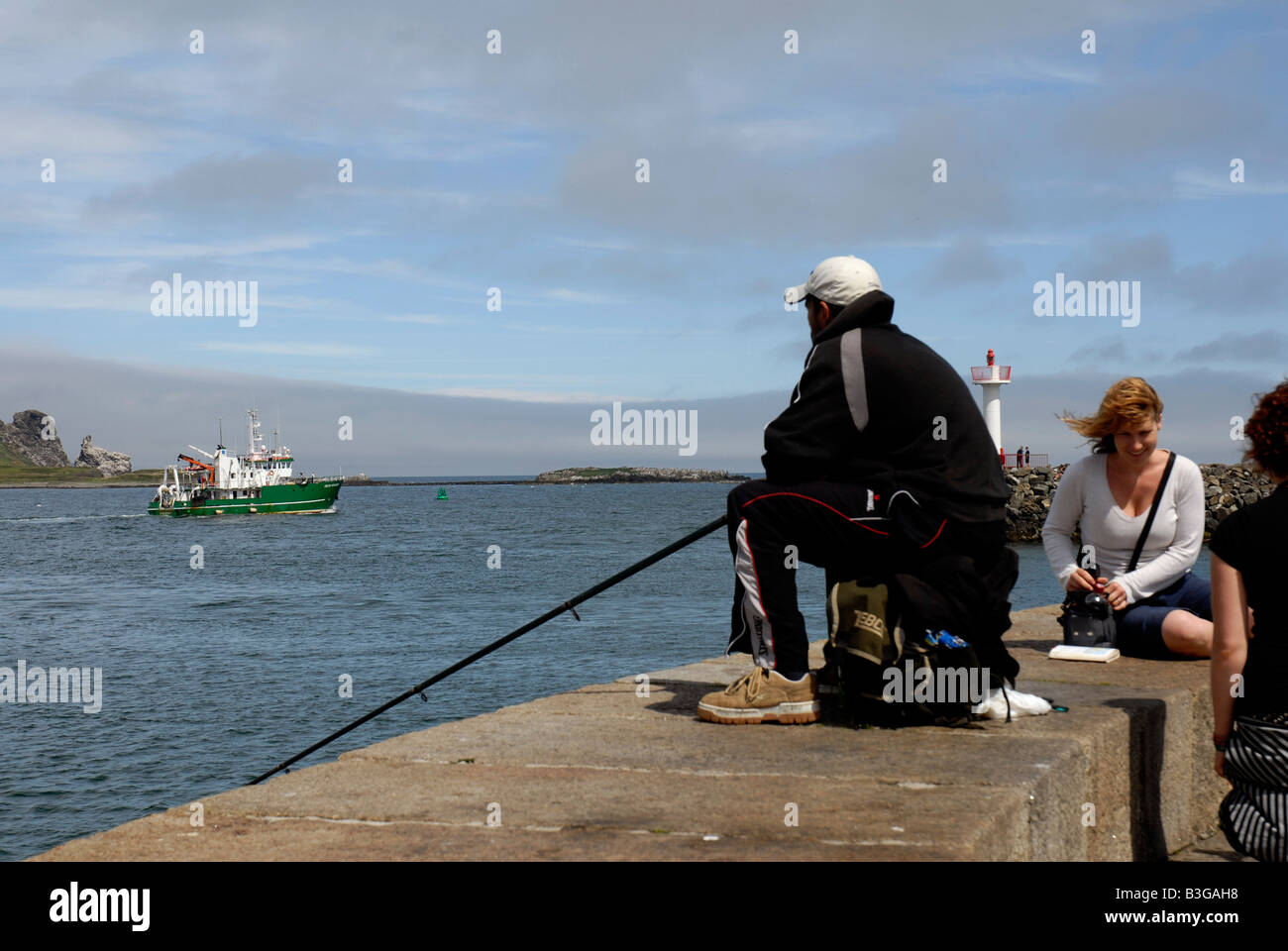 The Celtic Voyager in the Howth harbour Irish sea Co Dublin Ireland in ...