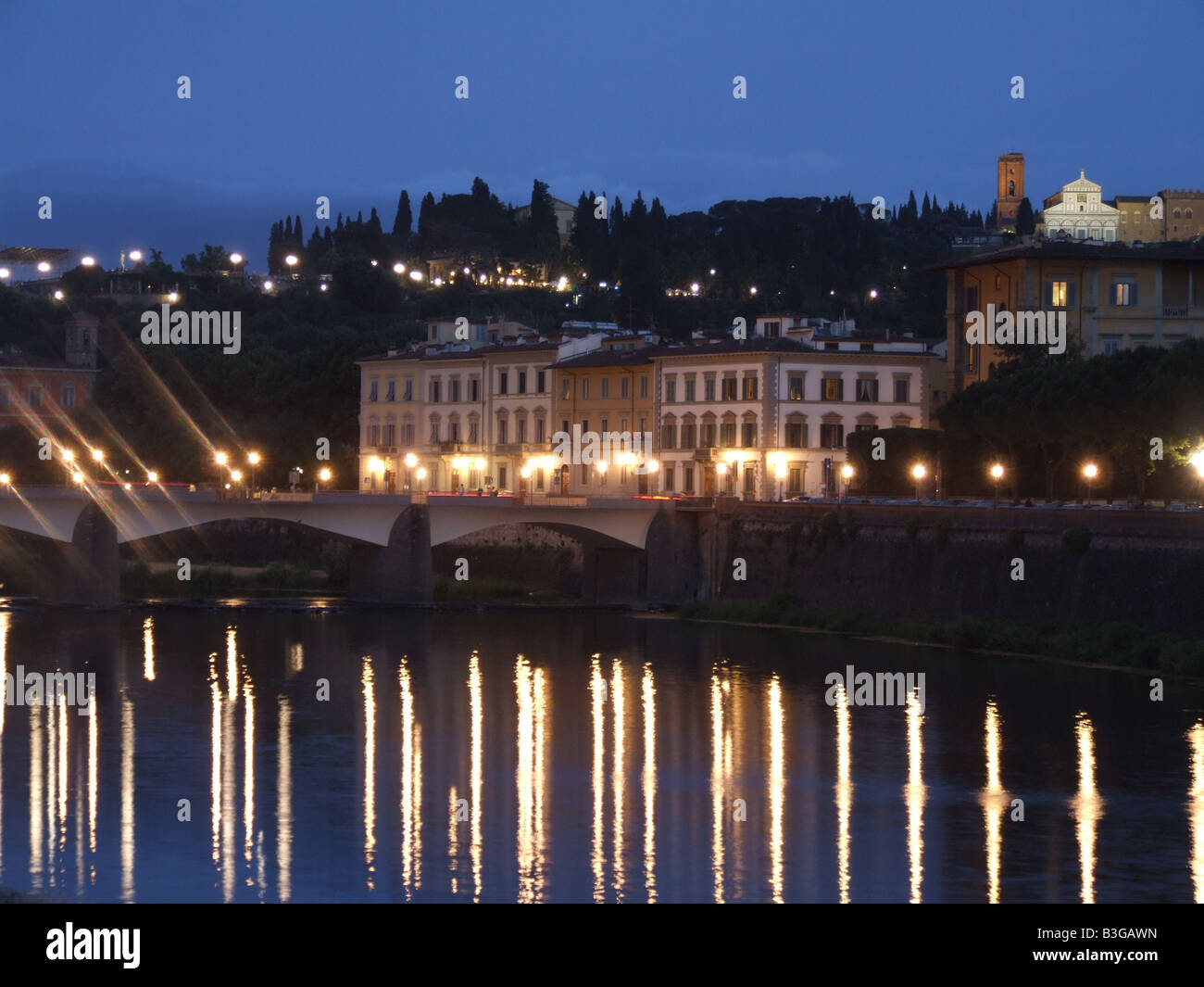 scene in florence, italy Stock Photo - Alamy
