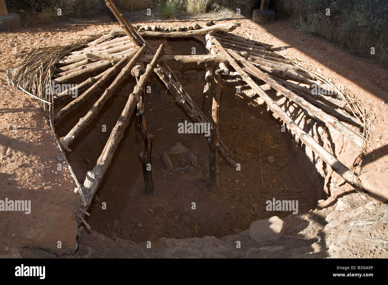 Pit house hi-res stock photography and images - Alamy
