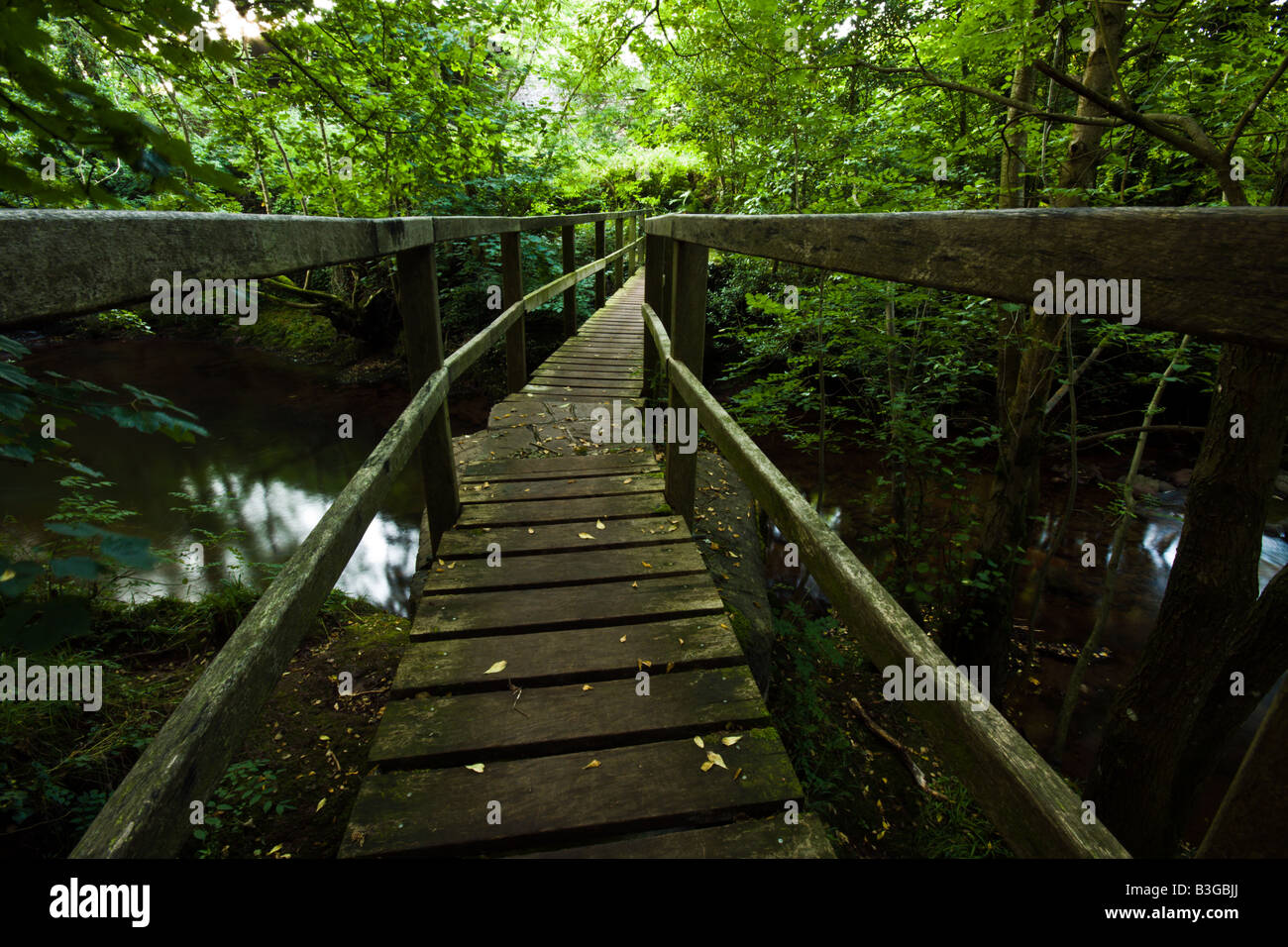 Green Bridge of Brecon Stock Photo - Alamy