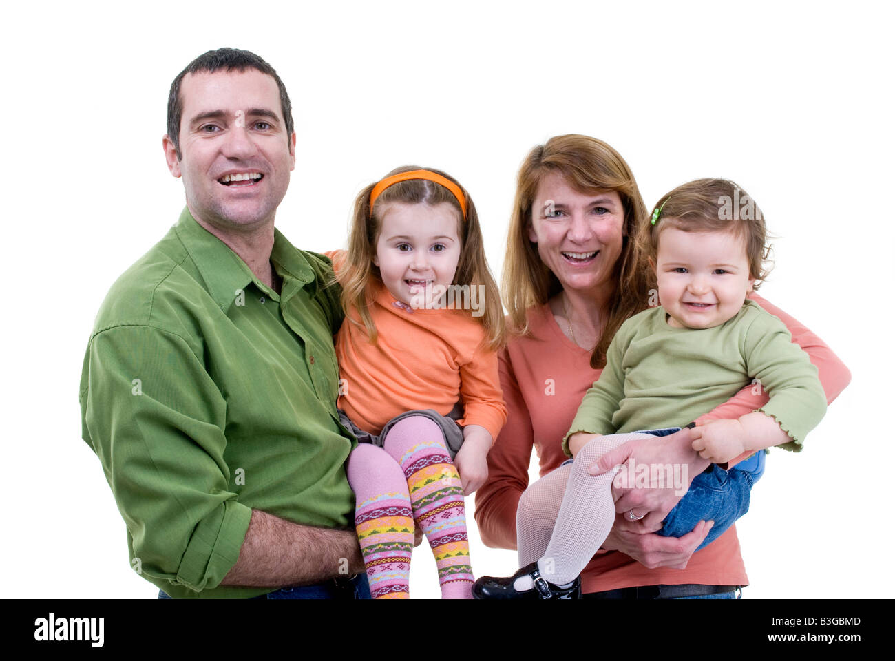 A happy family bonding together Love Stock Photo - Alamy