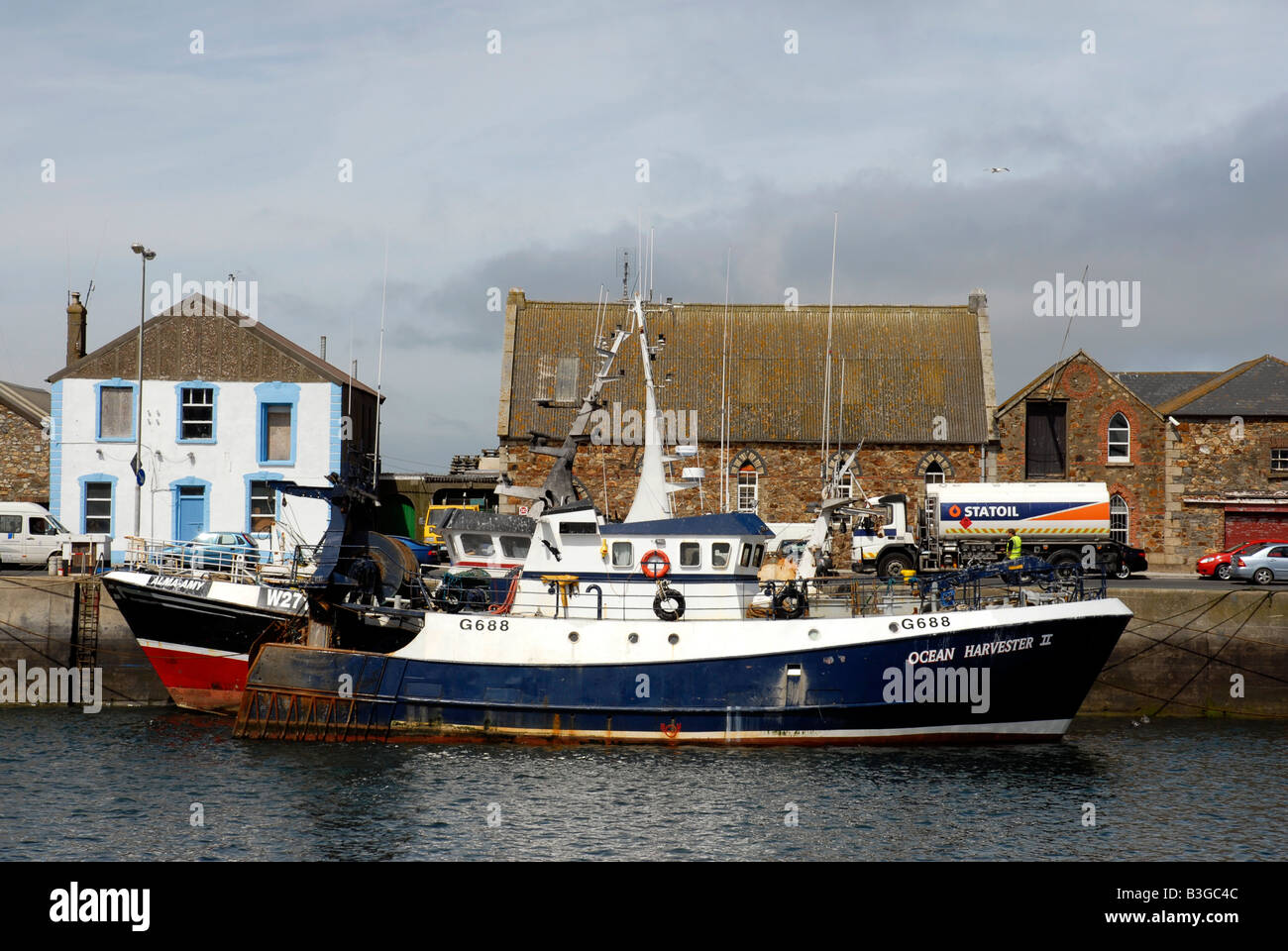 fishing harbour at Howth Irish sea Co Dublin Ireland Stock Photo - Alamy