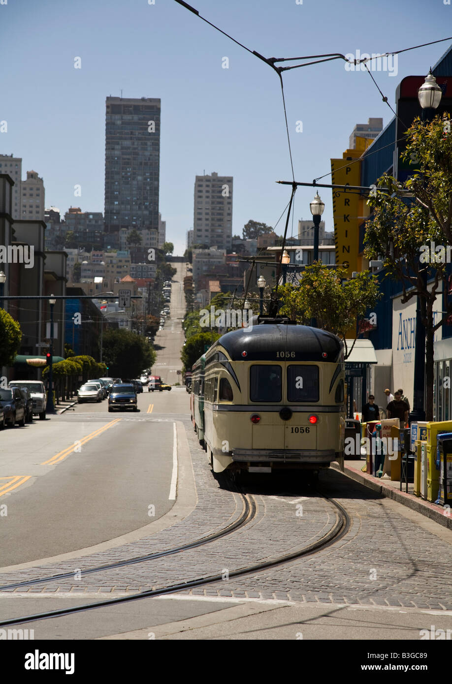 San francisco tram power hi-res stock photography and images - Alamy