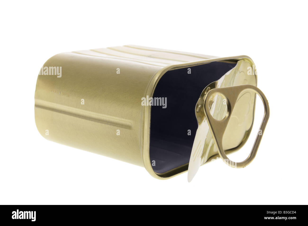 Empty Tin Can Stock Photo - Alamy