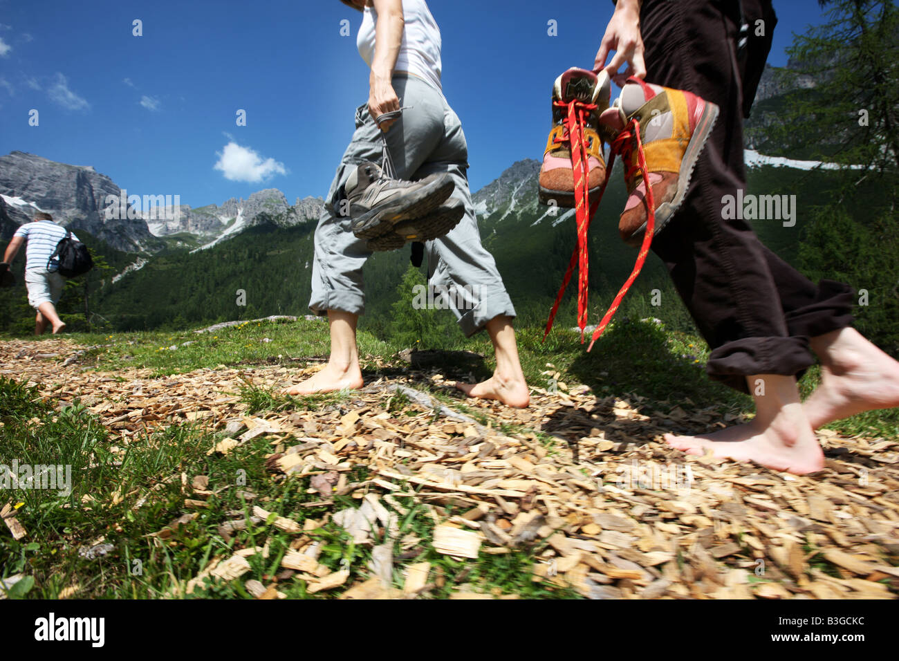Barefoot trail hi-res stock photography and images - Alamy