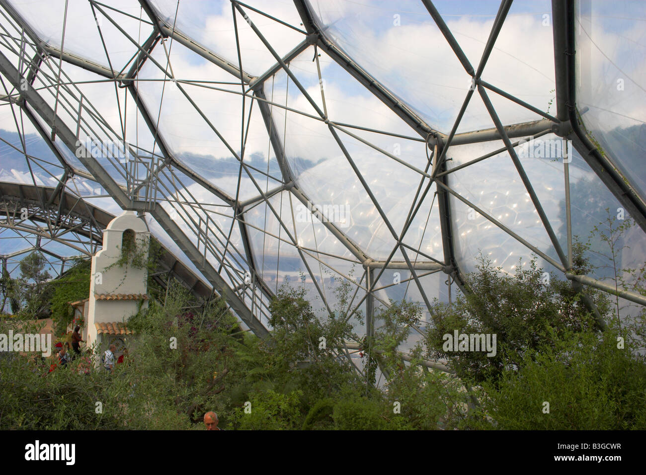 Eden project Biomes Stock Photo - Alamy