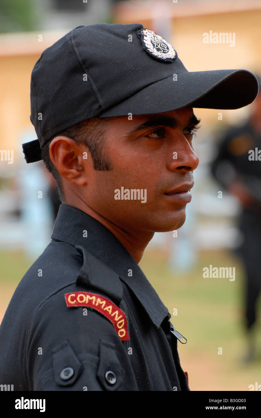 Indian police gun hi-res stock photography and images - Alamy