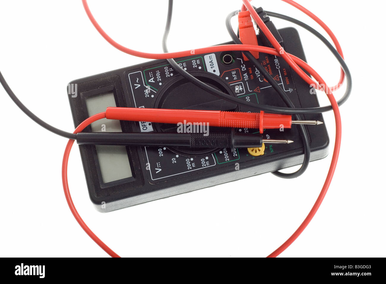 Electric meter digital multimeter hi-res stock photography and images ...