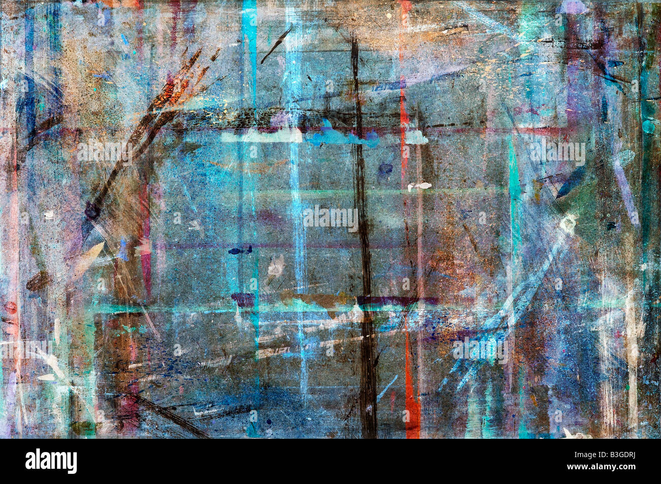 Abstract art and painter at work hi-res stock photography and images ...