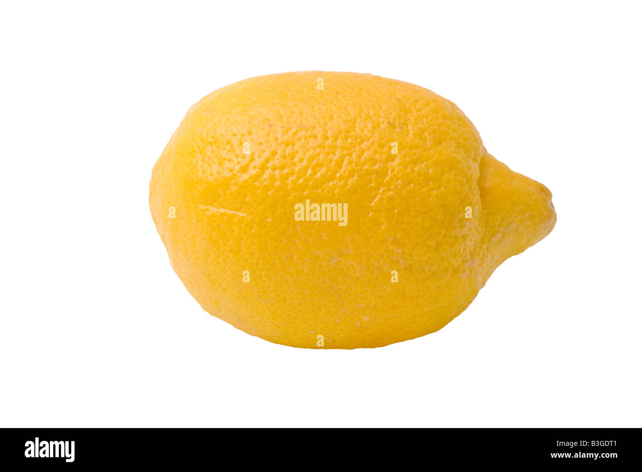 macro of lemon isolated on white background Stock Photo - Alamy