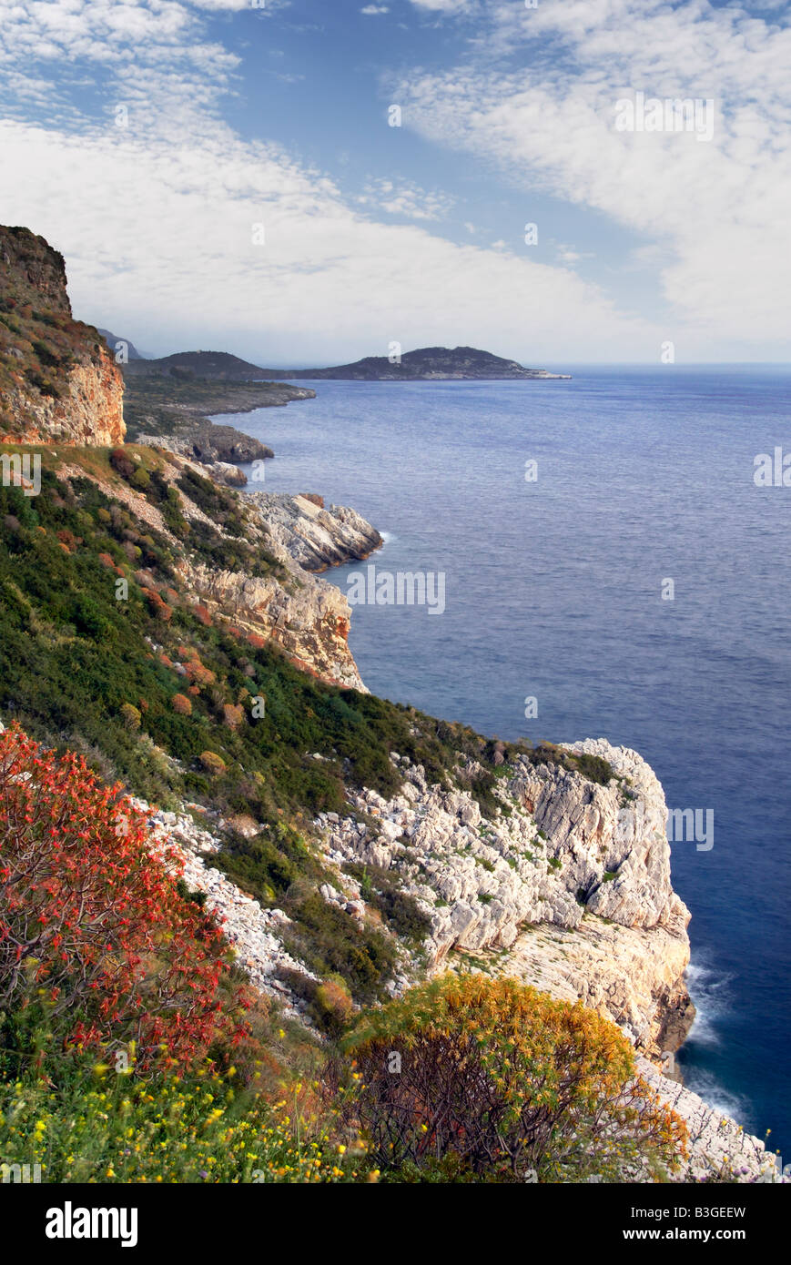 Mani peninsula, southern Greece Stock Photo - Alamy