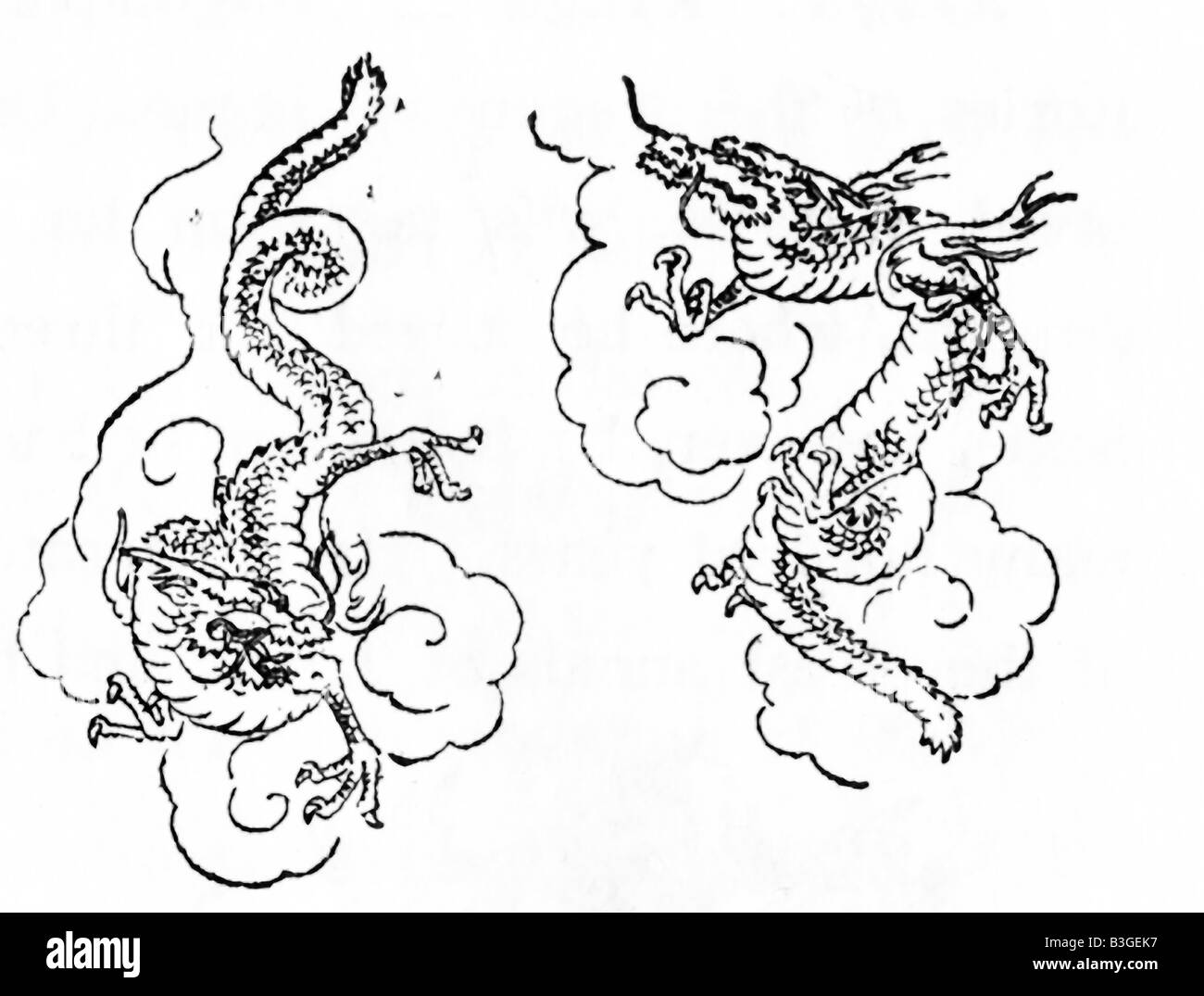 Dragon ascending hi-res stock photography and images - Alamy