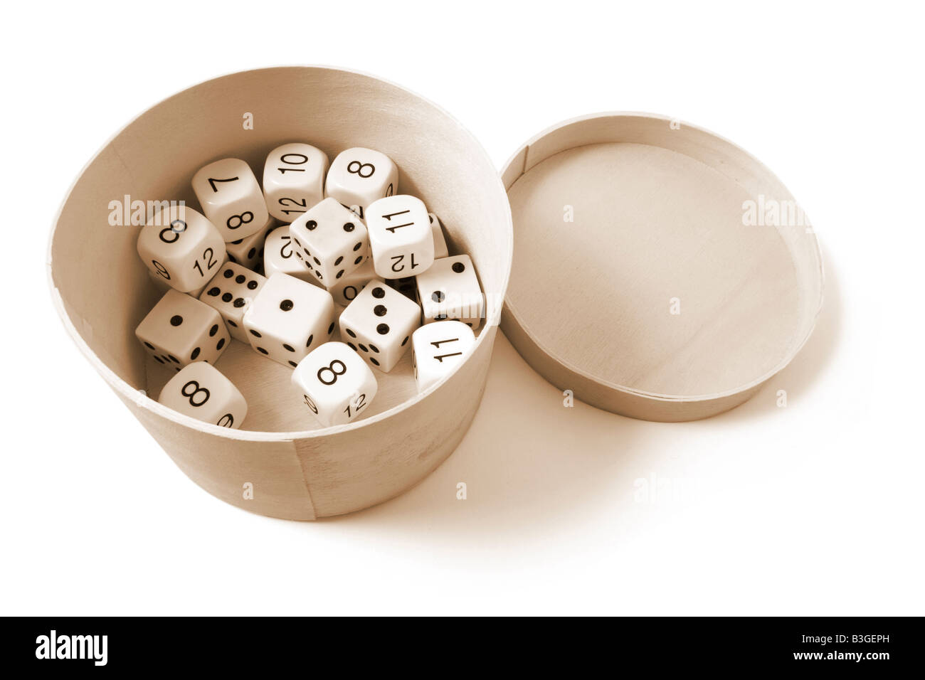 Dice box hi-res stock photography and images - Alamy