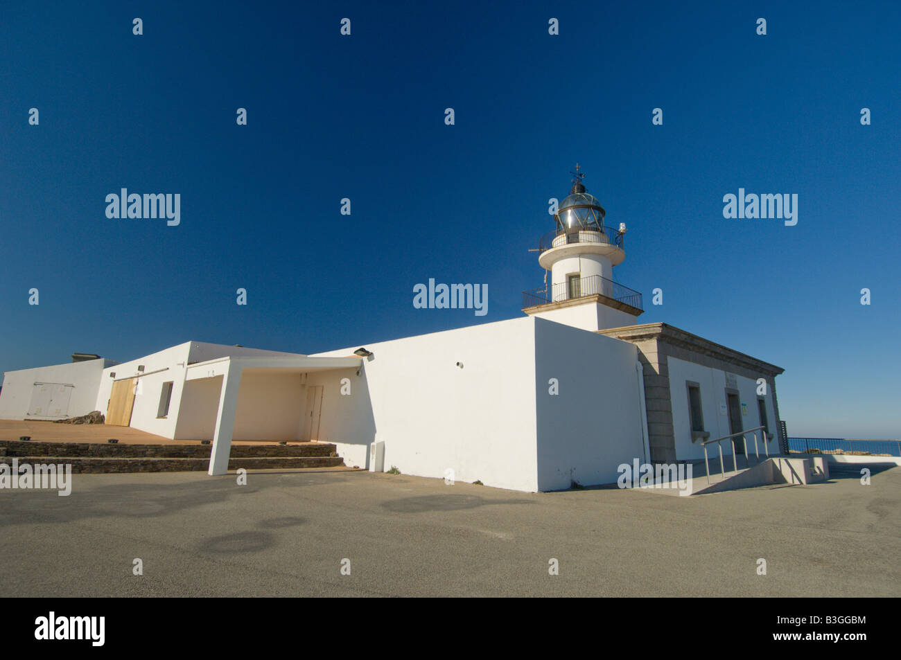 Cape Creus lighthouse, the Easternmost point in Iberian peninsula Stock ...