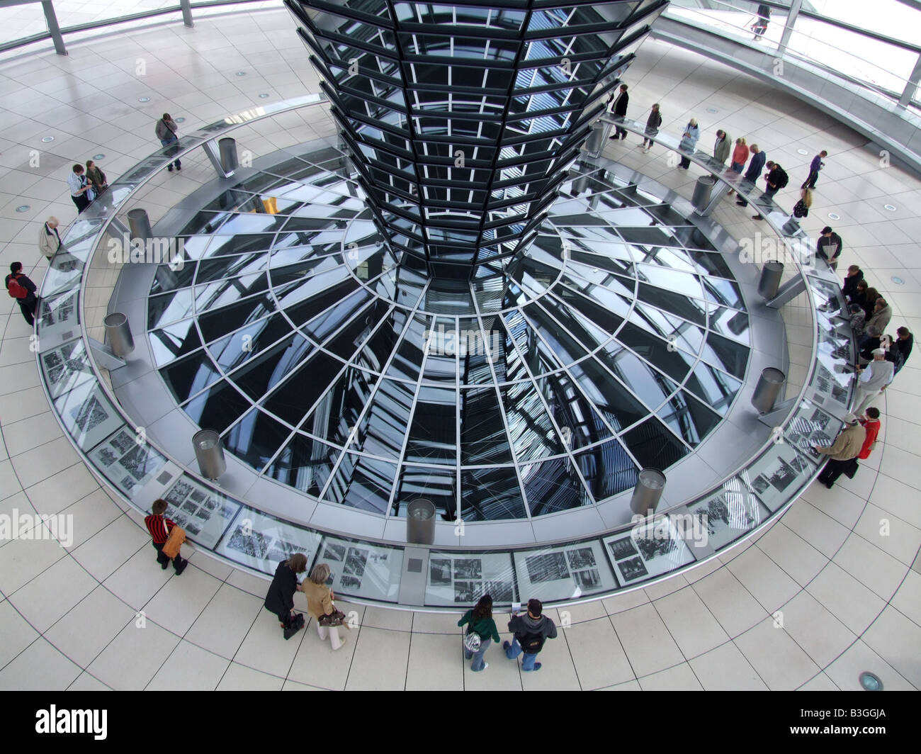 inside the reichstag dome, berlin, germany Stock Photo - Alamy