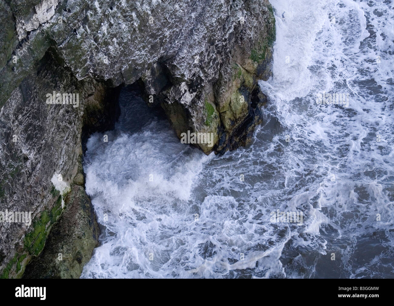 Sea Cave, Bempton Cliffs, Yorkshire, England Stock Photo - Alamy