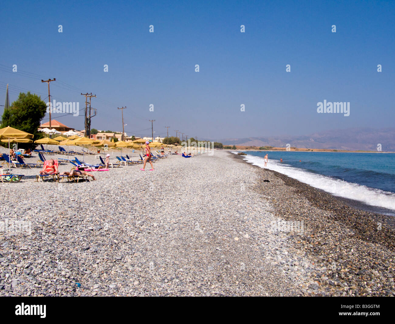 Maleme beach crete hi-res stock photography and images - Alamy