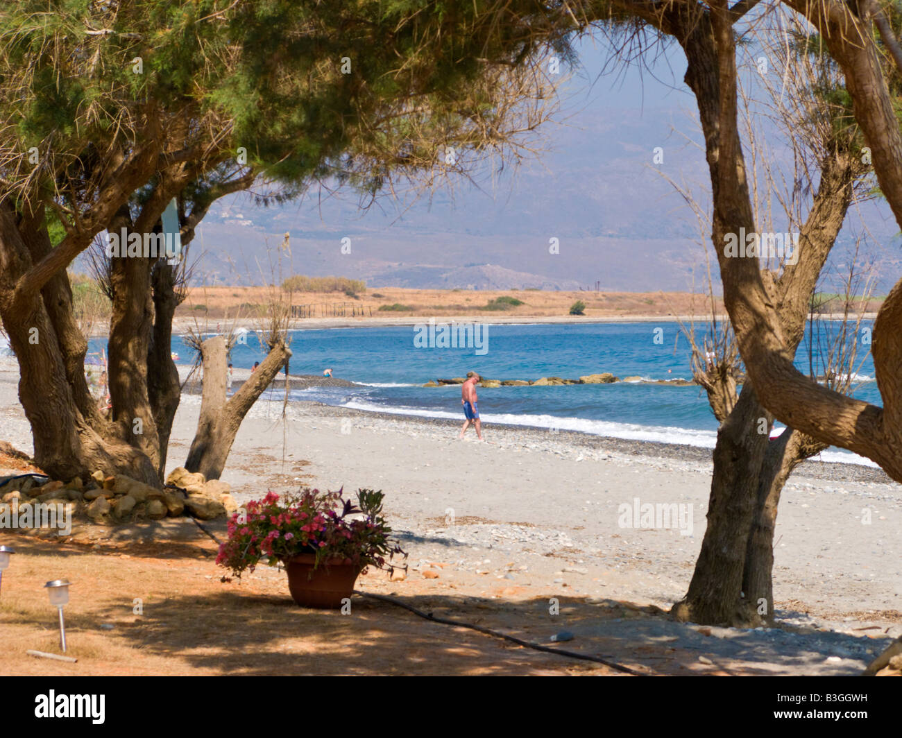 Maleme beach crete hi-res stock photography and images - Alamy
