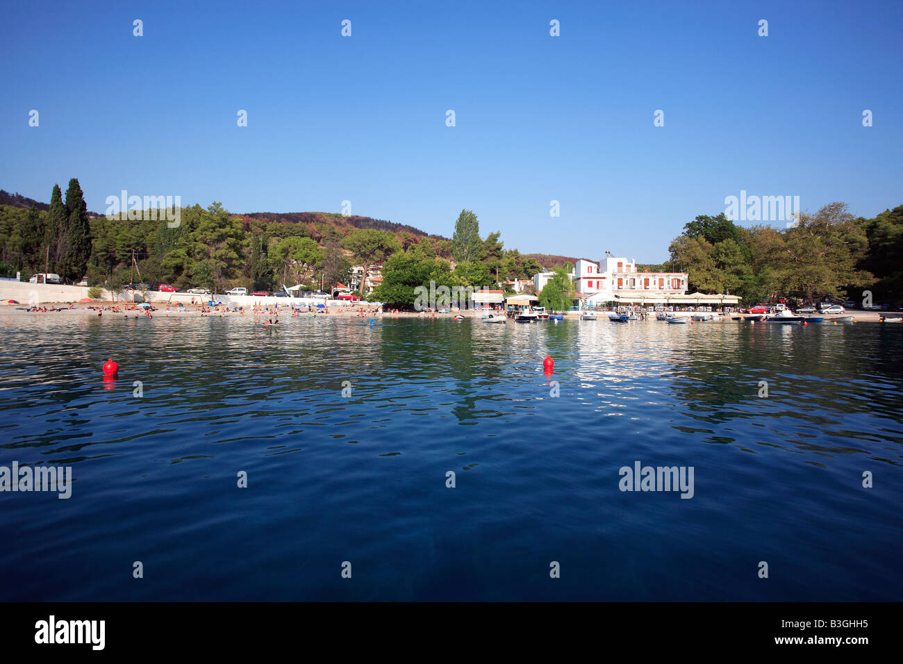 Agnontas beach skopelos hi-res stock photography and images - Alamy