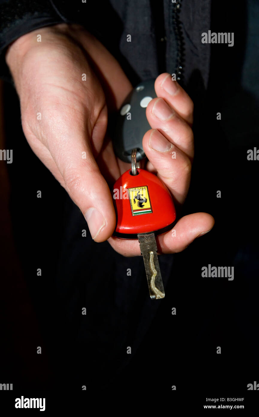 2007 Ferrari keys Stock Photo - Alamy