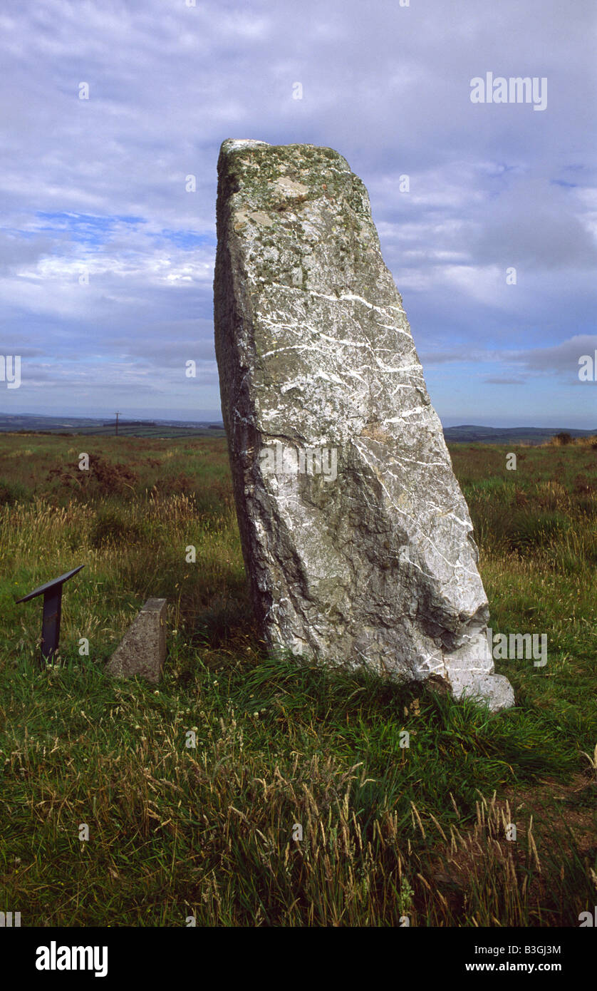 St breock downs monolith hi-res stock photography and images - Alamy