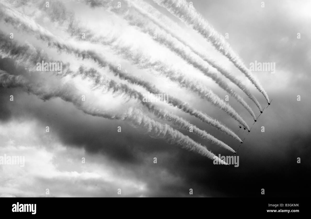 Red arrows torbay hi-res stock photography and images - Alamy