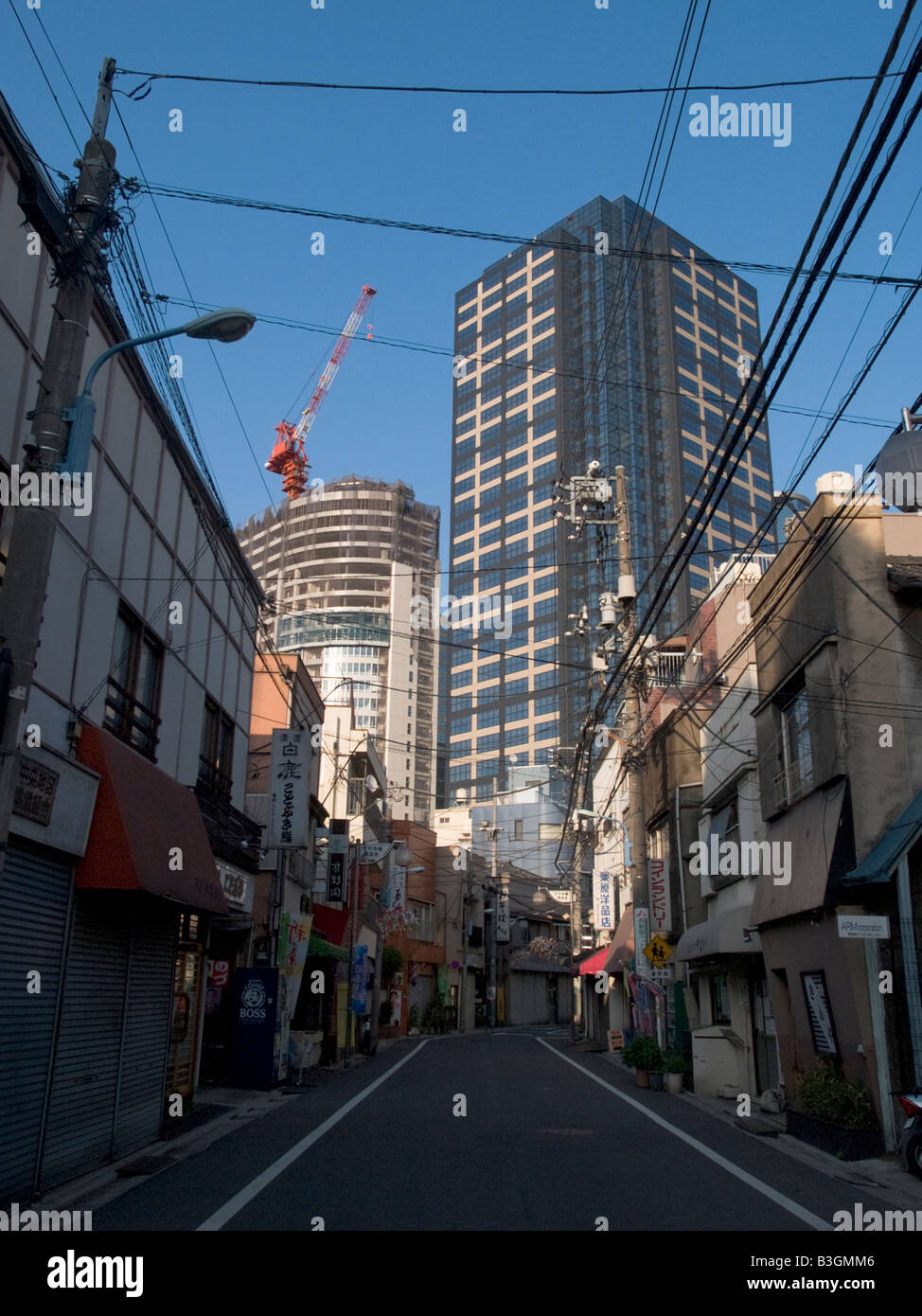 Local shopping area in Tokyo Japan Stock Photo - Alamy