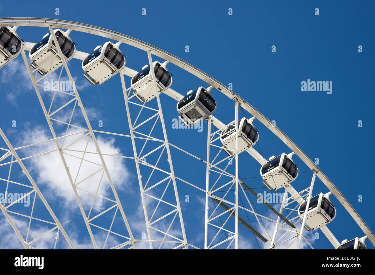 The York Wheel. A ferris wheel ride in Yorkshire at the National ...