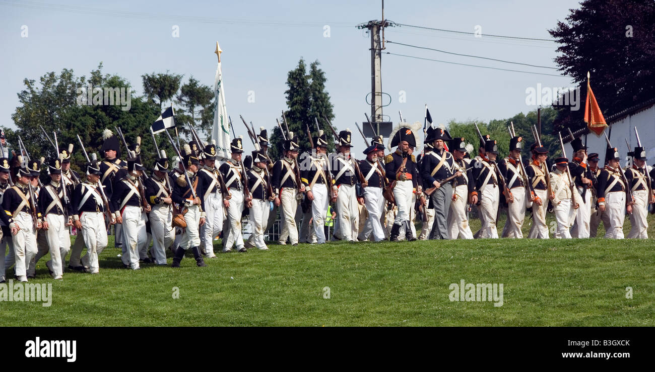 Battle of Waterloo Stock Photo - Alamy