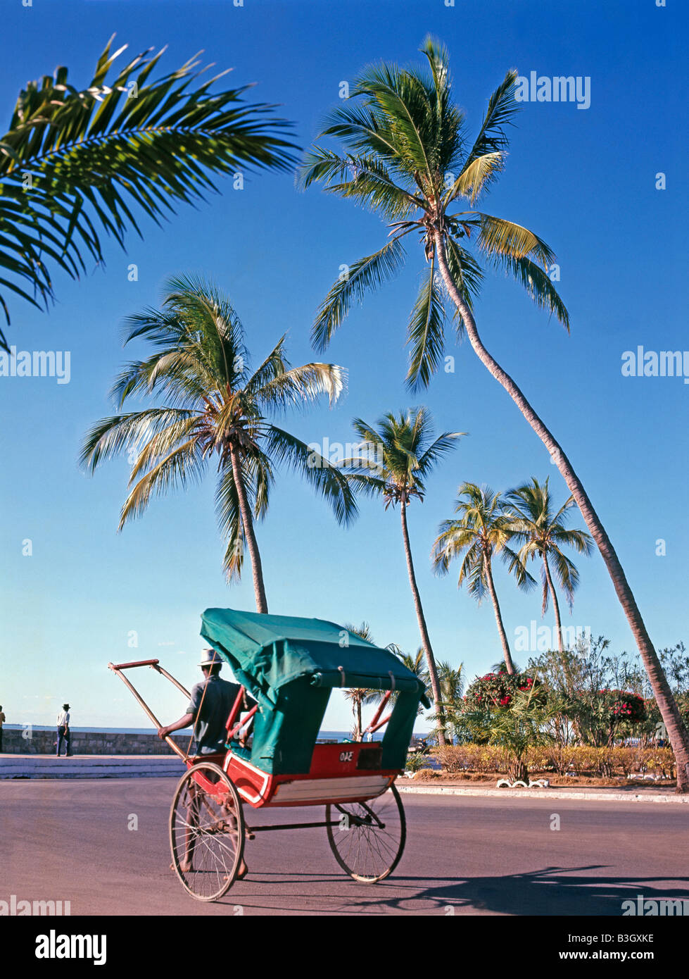 Pousse pousse in Tamatave Toamasina Madagascar pousse pousse ...