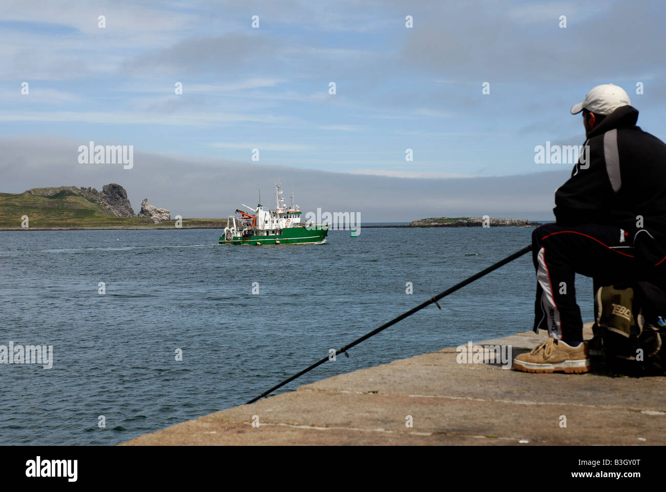 The Celtic Voyager in the Howth harbour Irish sea Co Dublin Ireland in ...