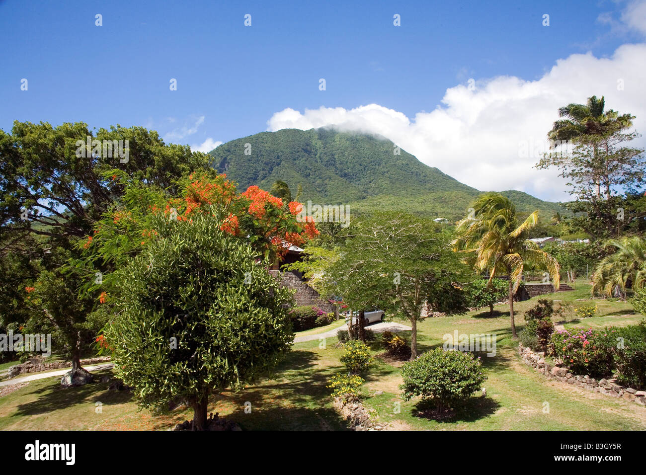 Nevis volcano hi-res stock photography and images - Alamy