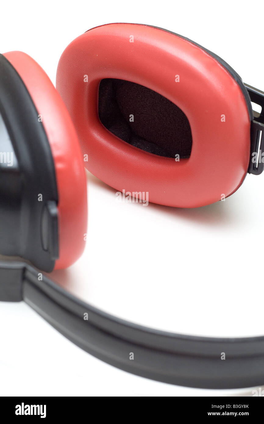 A pair of ear defenders Stock Photo - Alamy