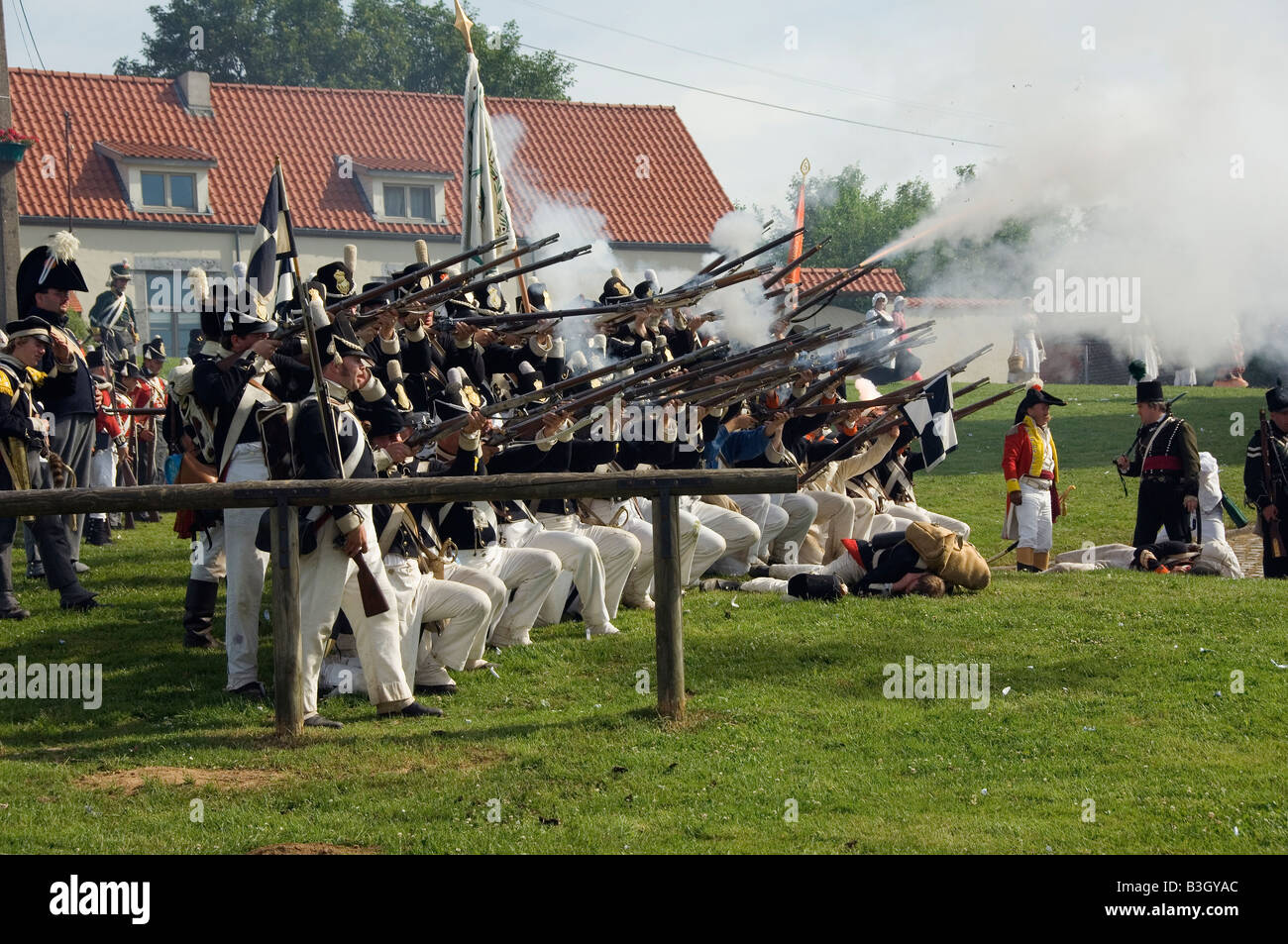 Battle of Waterloo Stock Photo - Alamy