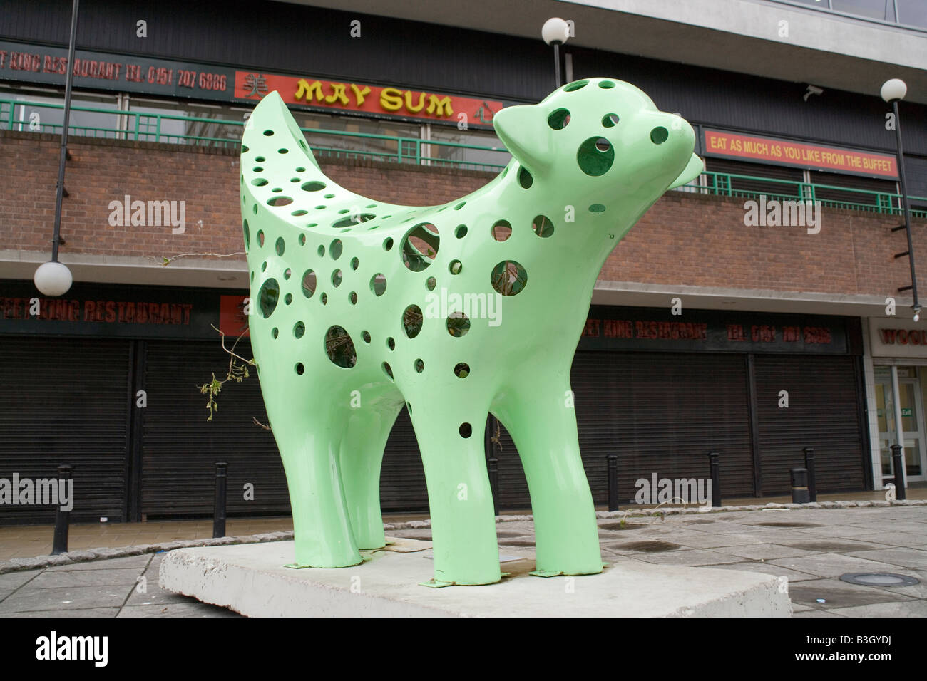 Superlambanana in Liverpool city centre Stock Photo - Alamy