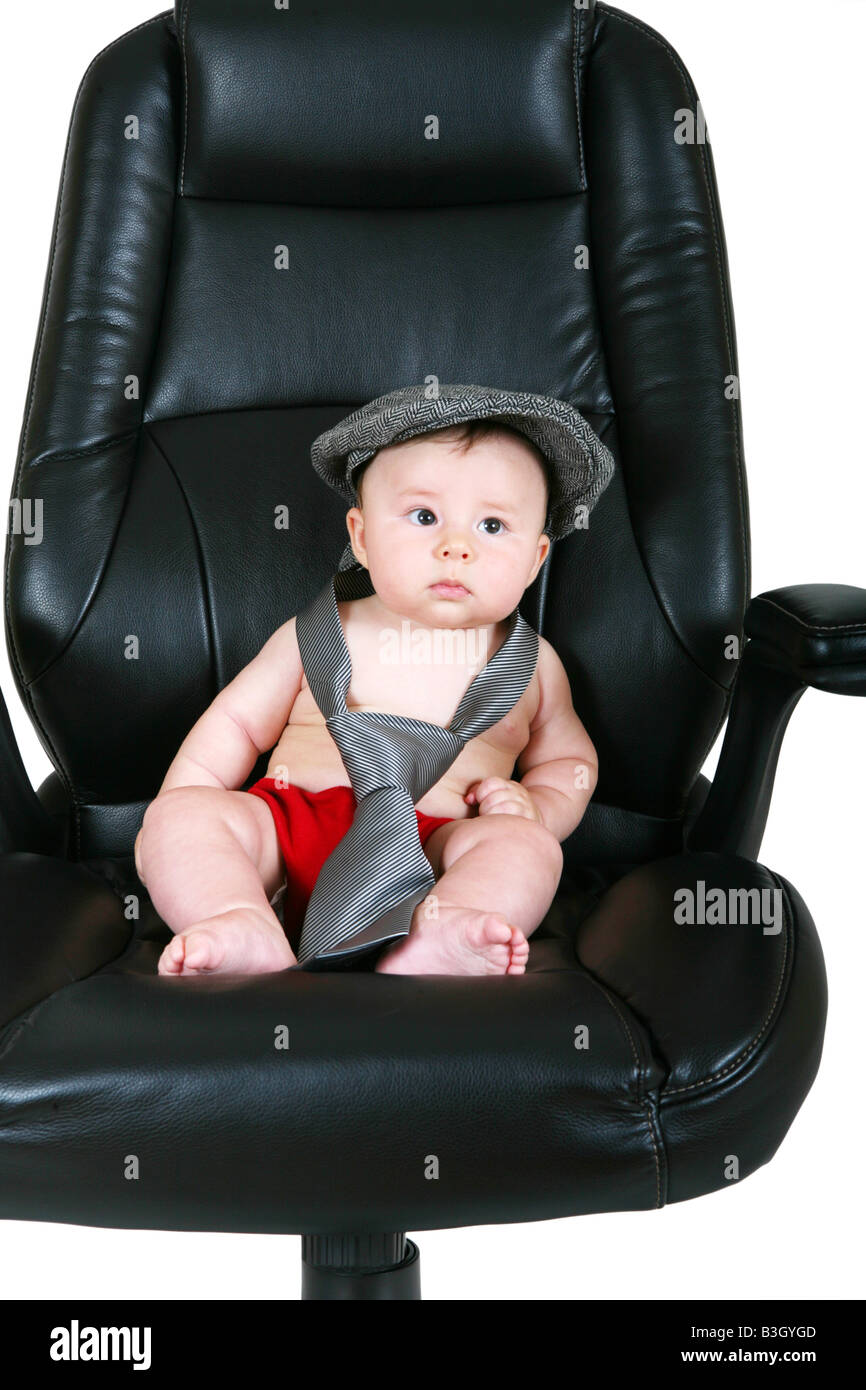 Baby businessman boss Stock Photo - Alamy