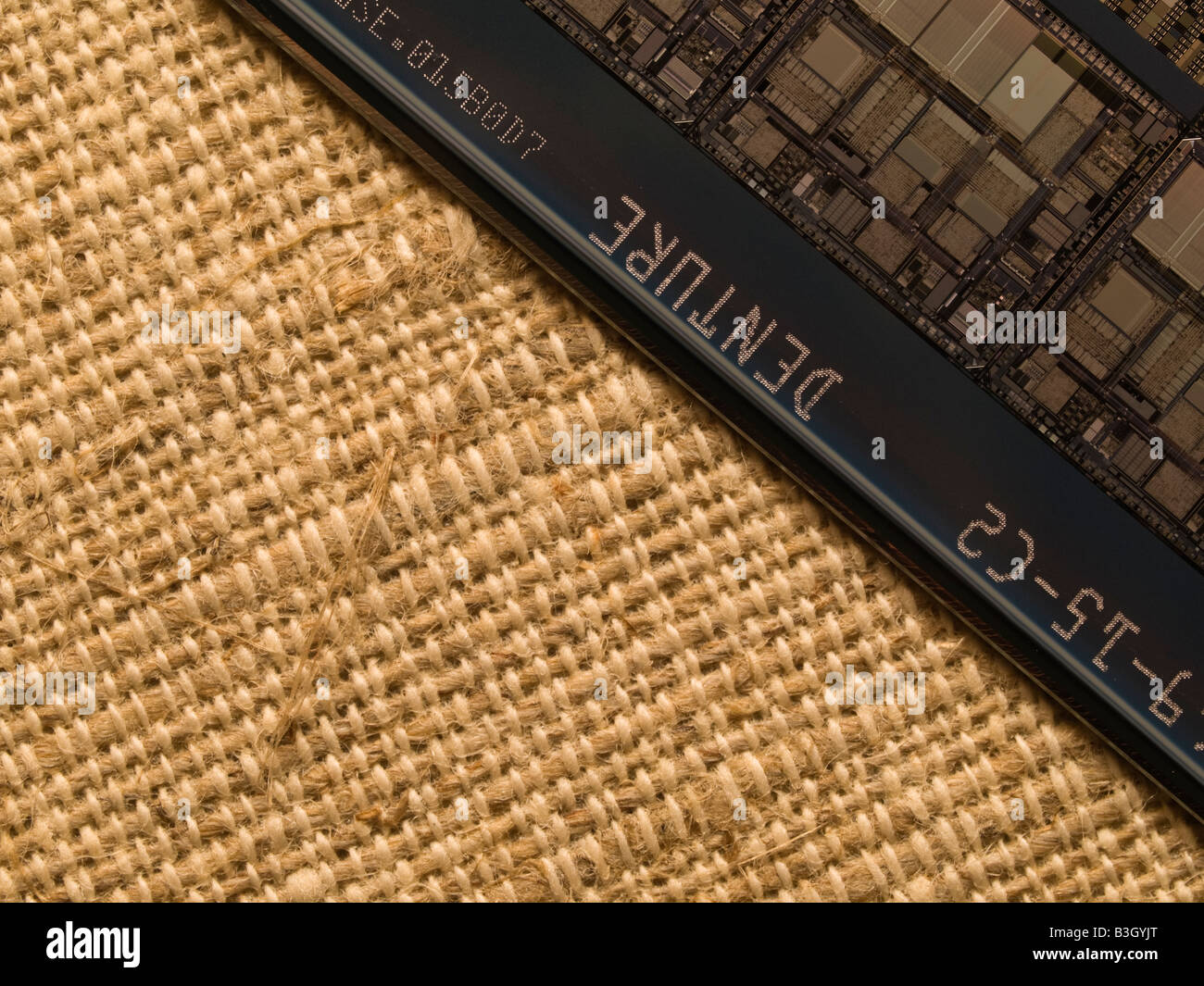Silicon wafer closeup hi-res stock photography and images - Alamy