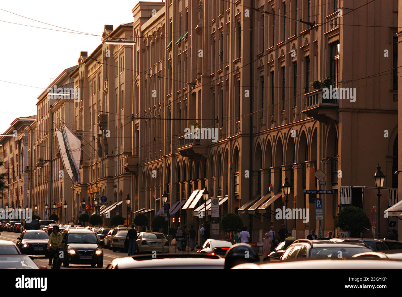 Europa, Germany, bavaria, Munich, Maximilian Strasse, Maximilianstasse ...