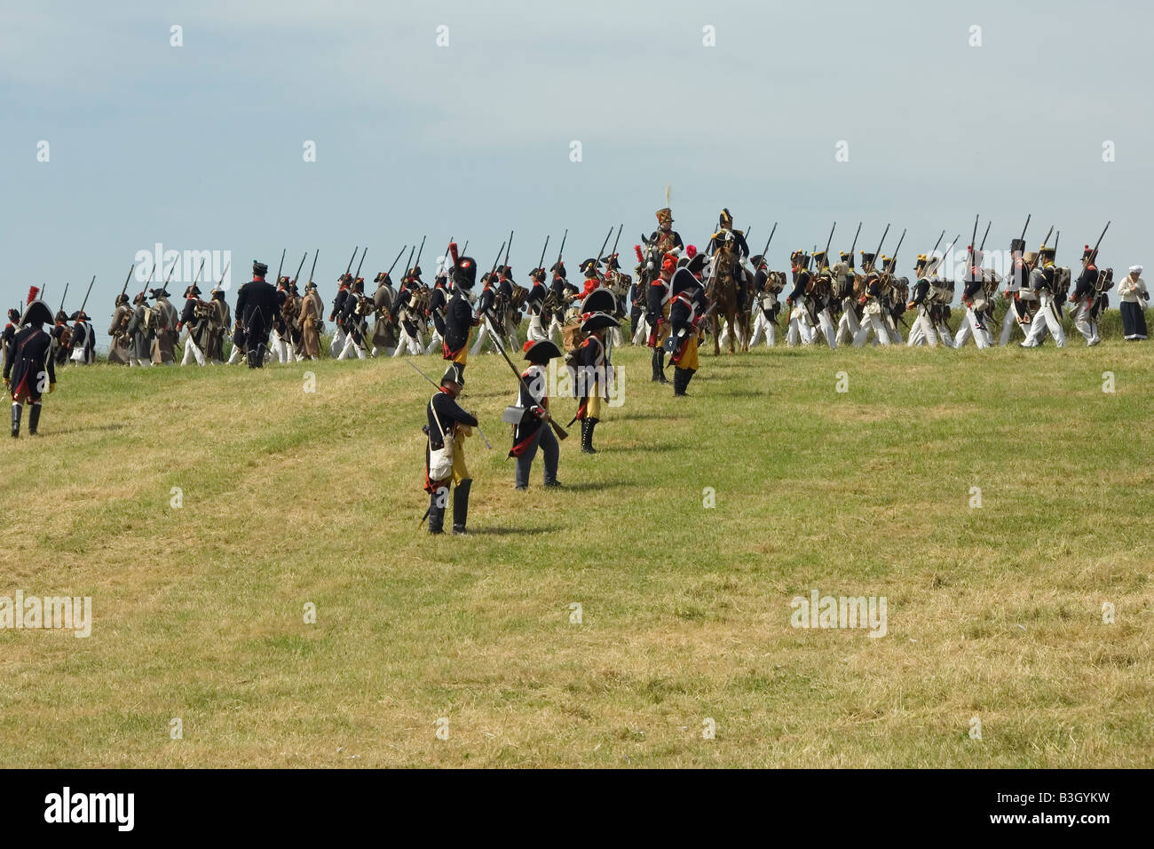 Battle of Waterloo Stock Photo - Alamy