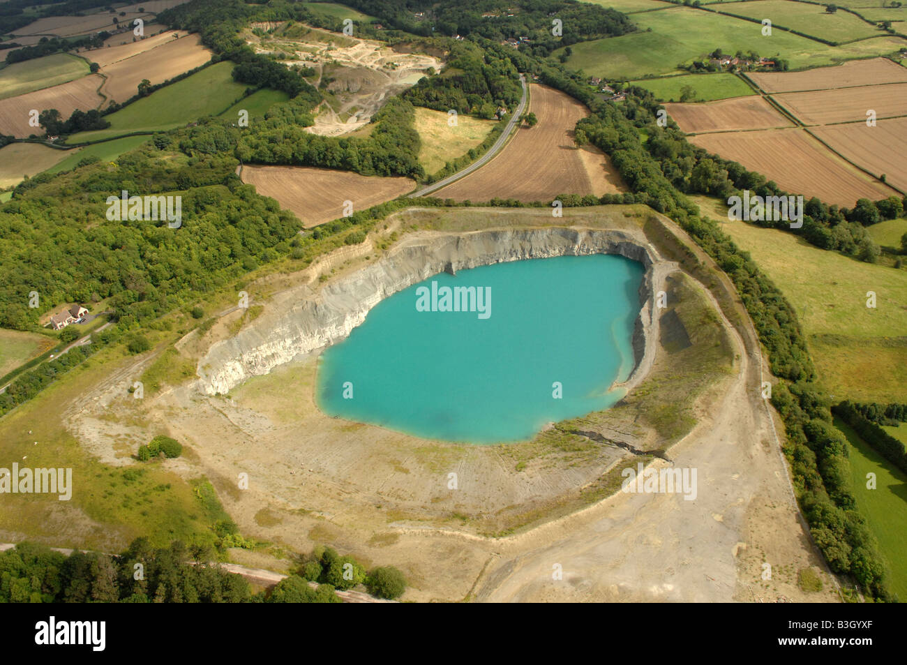Deep quarry hole hi-res stock photography and images - Alamy