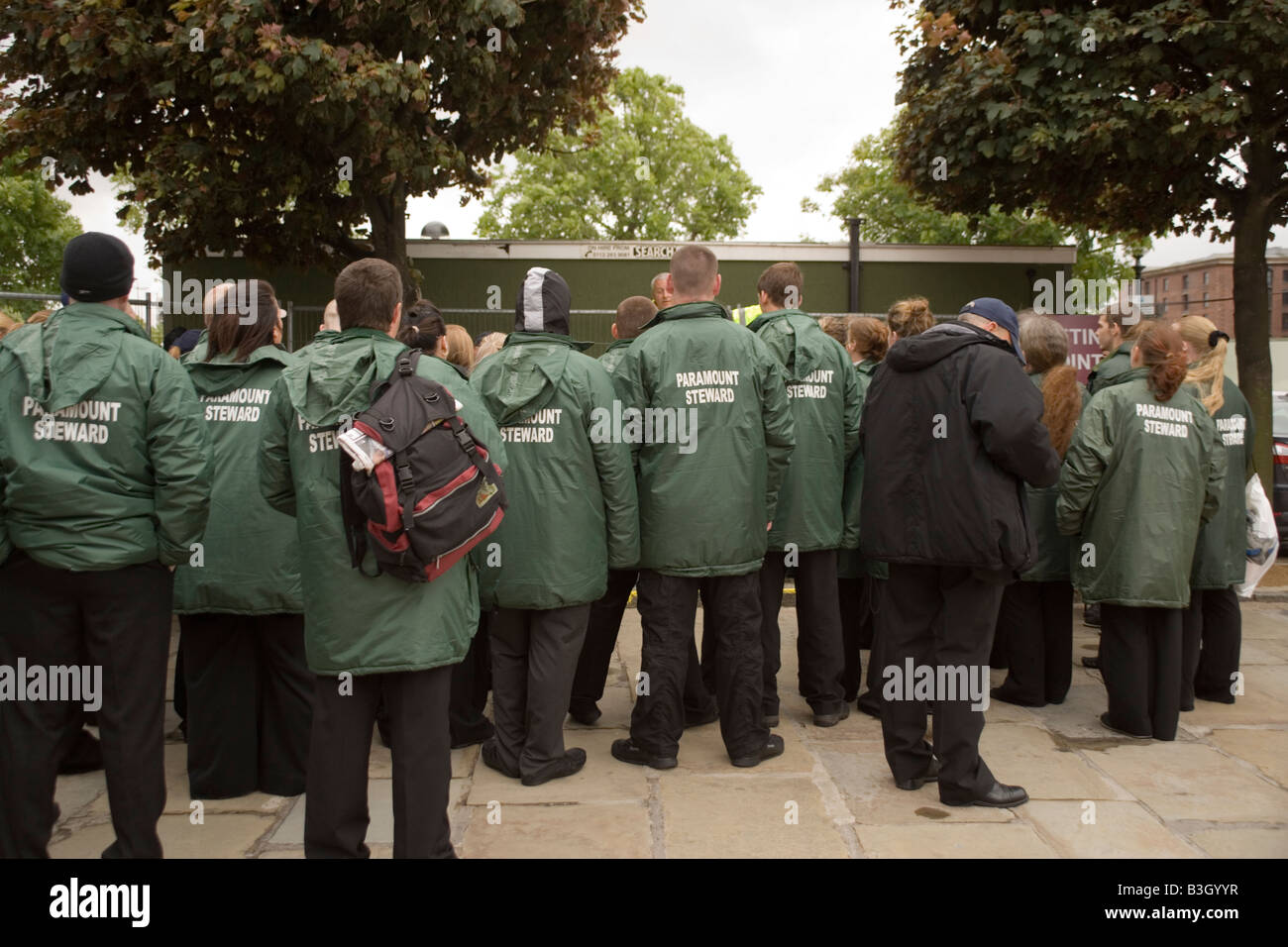 Stewards briefing hi-res stock photography and images - Alamy