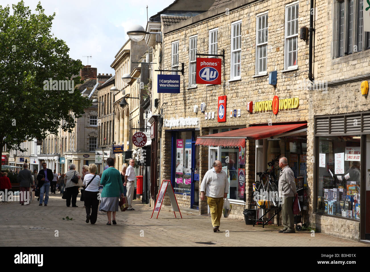 Stamford england high street hi-res stock photography and images - Alamy