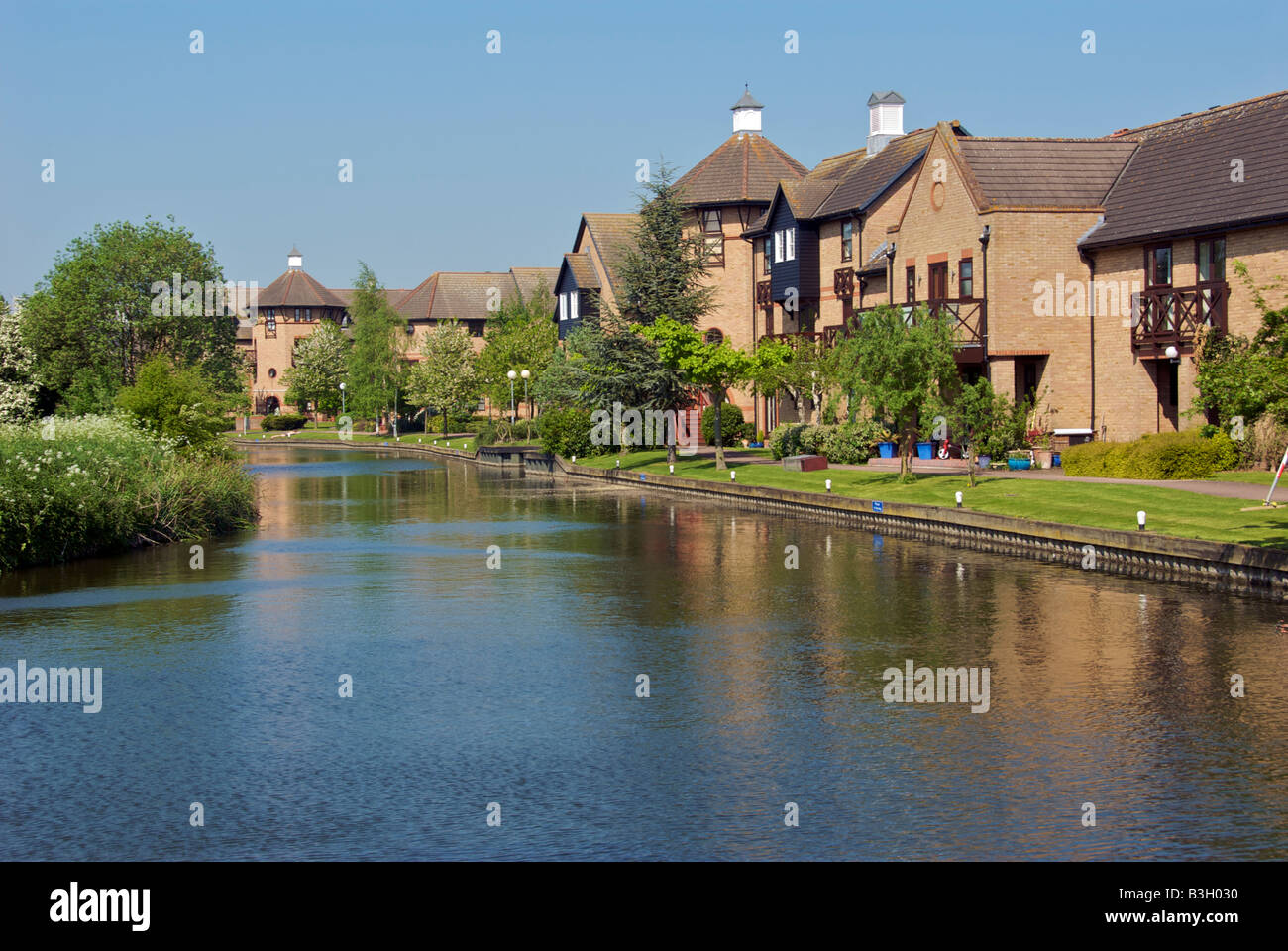 River Stort Sawbridgeworth Hertfordshire England Stock Photo - Alamy