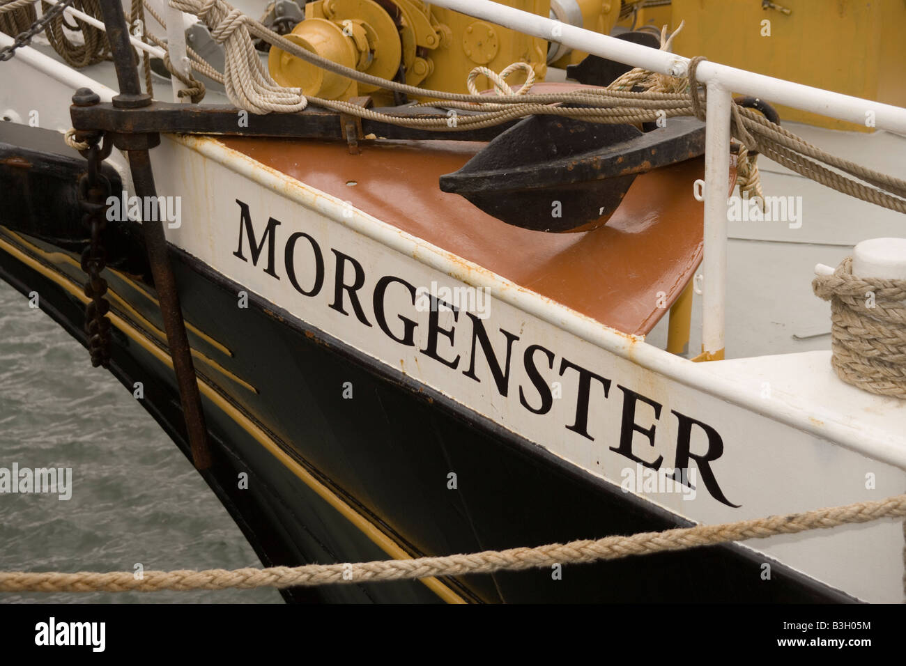 The Morgenster sailing ship at the Tall Ships race in Liverpool July ...