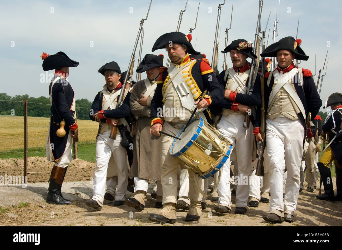 Battle of Waterloo Stock Photo - Alamy