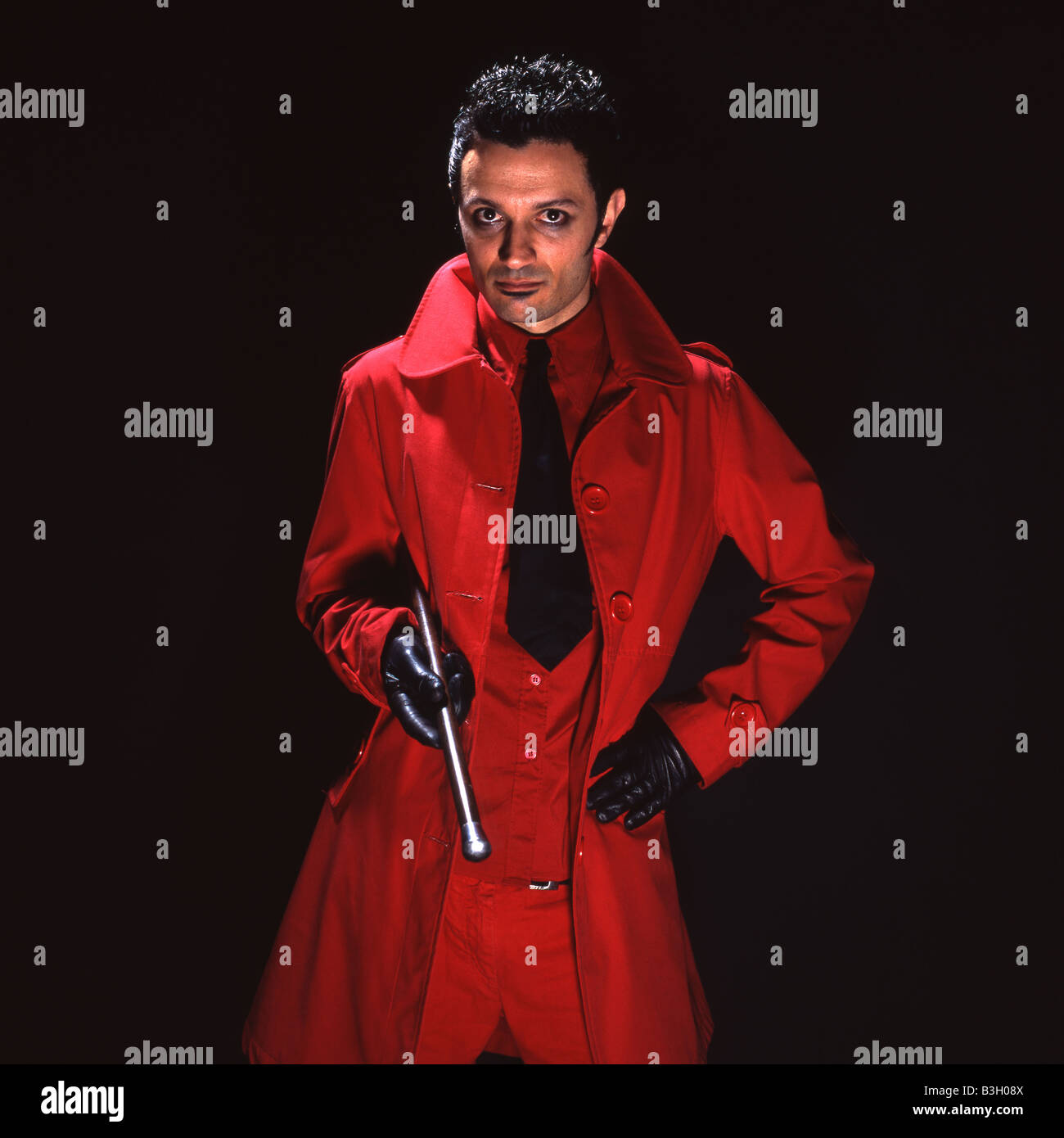 Man in a red coat hi-res stock photography and images - Alamy